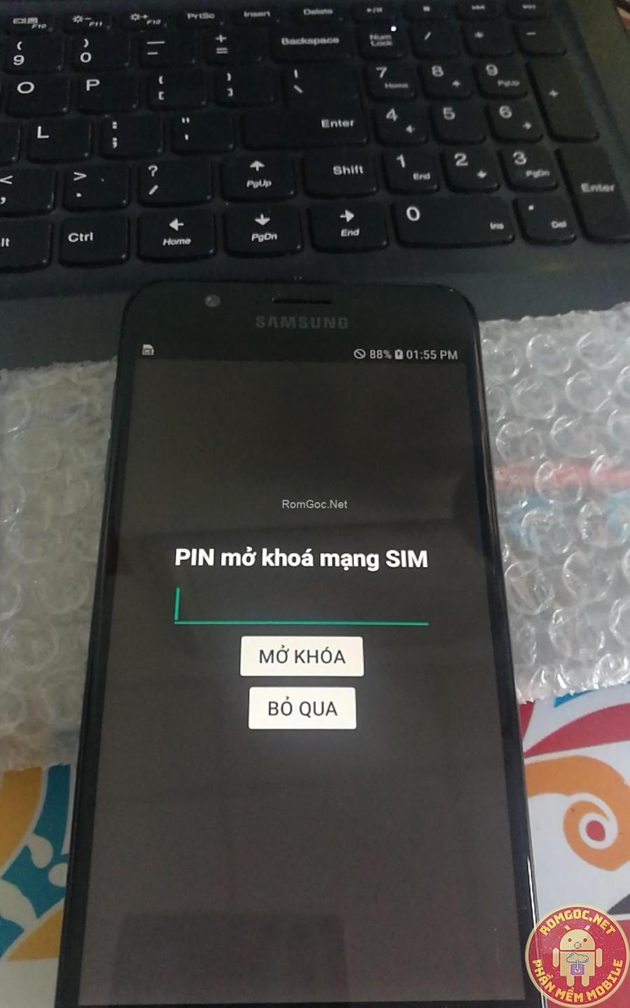 Mở Mạng Samsung J7 2018 (SM-J737A) AT&T - Thế Giới Rom Điện Thoại