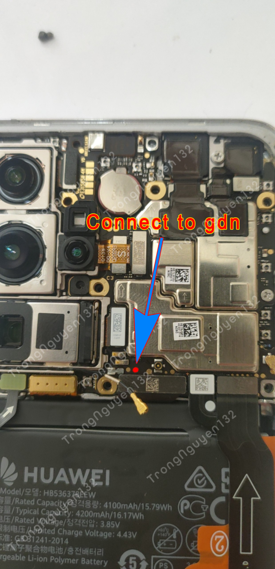 Testpoint Huawei P40 Pro unbrick,frp - Thế Giới Rom Điện Thoại