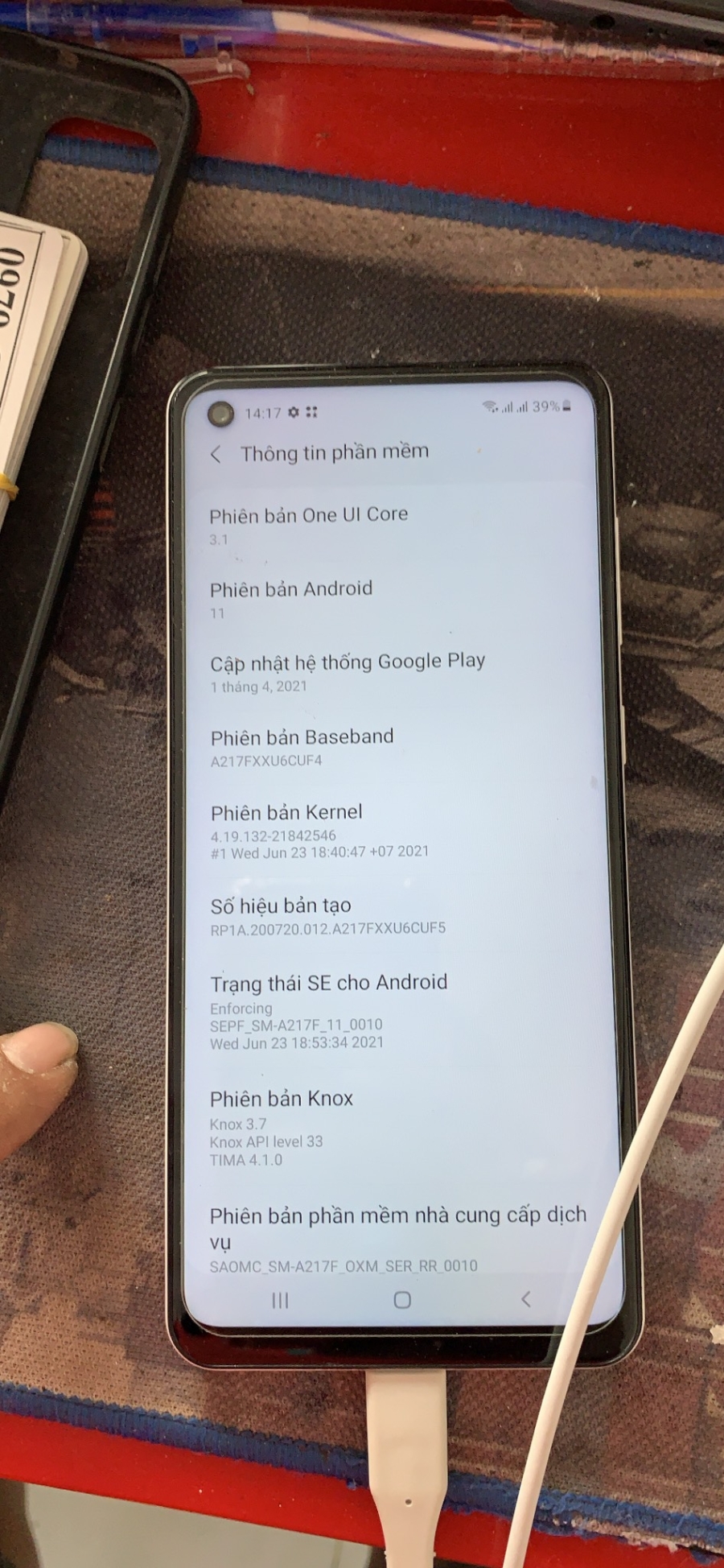 Rom Samsung A21S SM-A217F U6 Auto Patch - Thế Giới Rom Điện Thoại