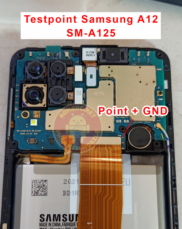 Testpoint Samsung A12 SM-A125 - Thế Giới Rom Điện Thoại
