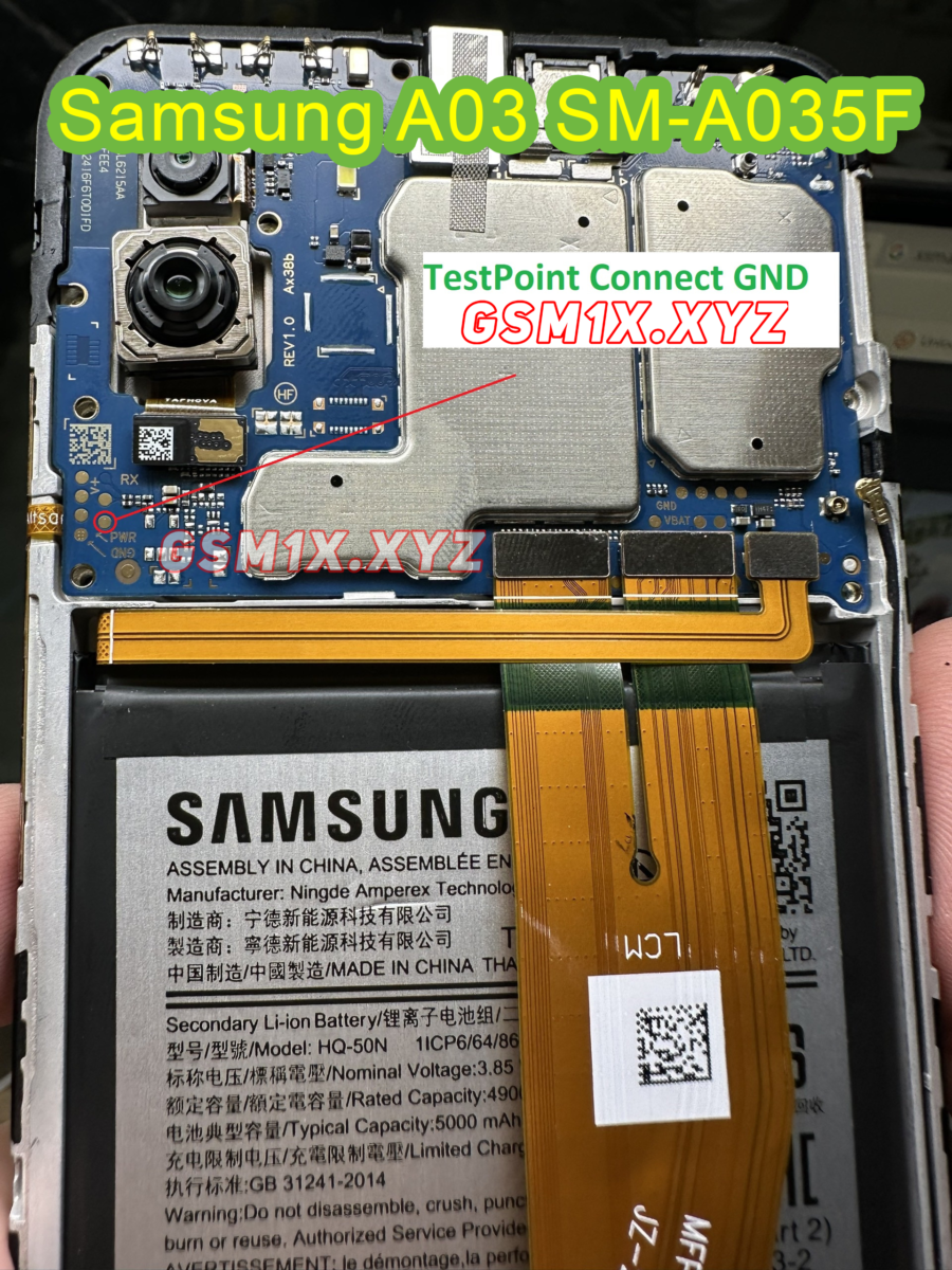 Testpoint Samsung A03 SM-A035F - Thế Giới Rom Điện Thoại