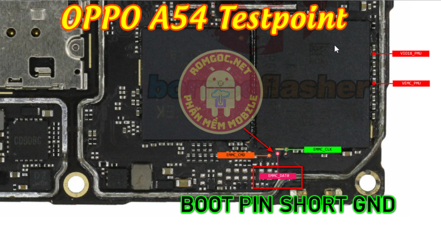 oppo a54 isp pinout - Thế Giới Rom Điện Thoại