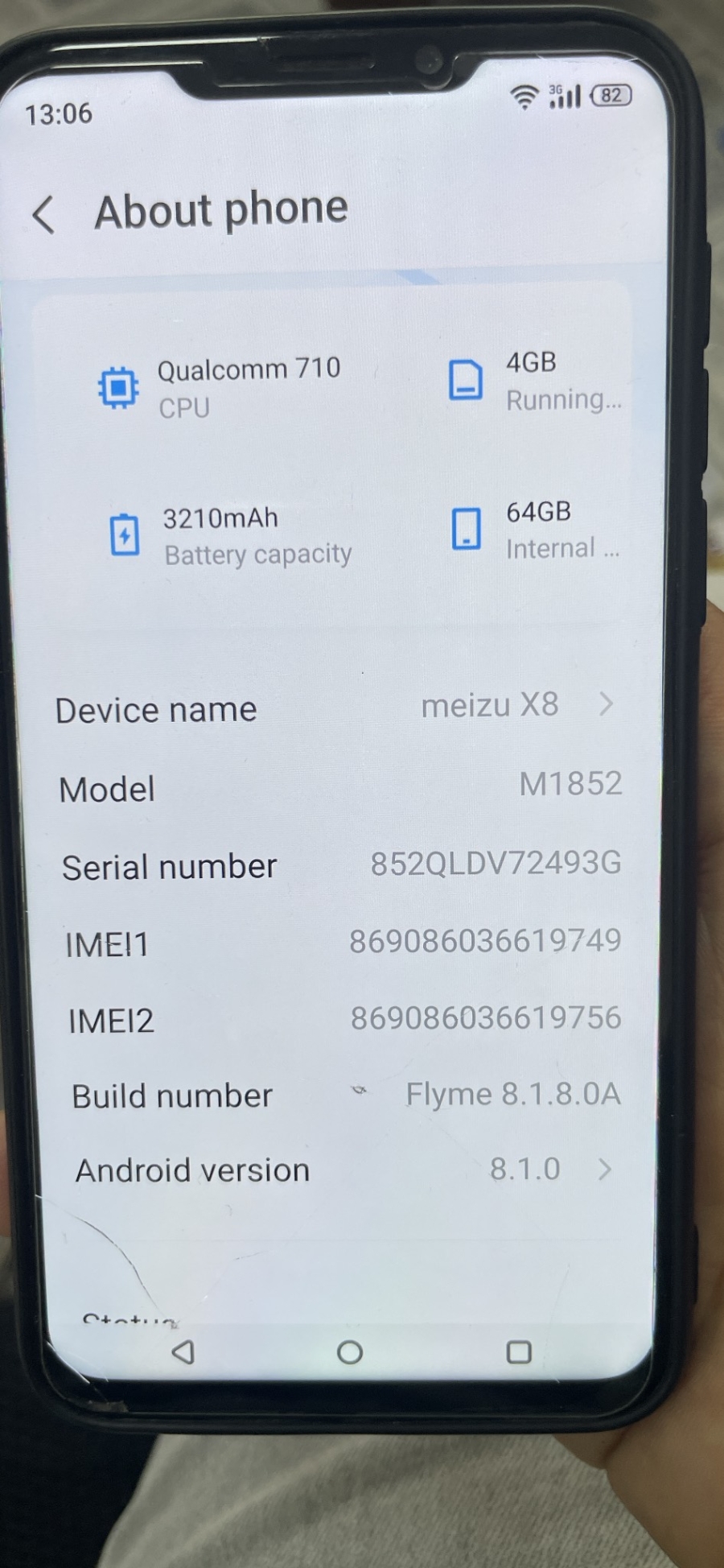 Rom tiếng Việt Meizu X8 M1852 global - Thế Giới Rom Điện Thoại